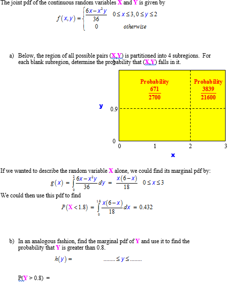 Solved The joint pdf of the continuous random variables Xand | Chegg.com Solved The joint pdf of the continuous random variables Xand | Chegg.com