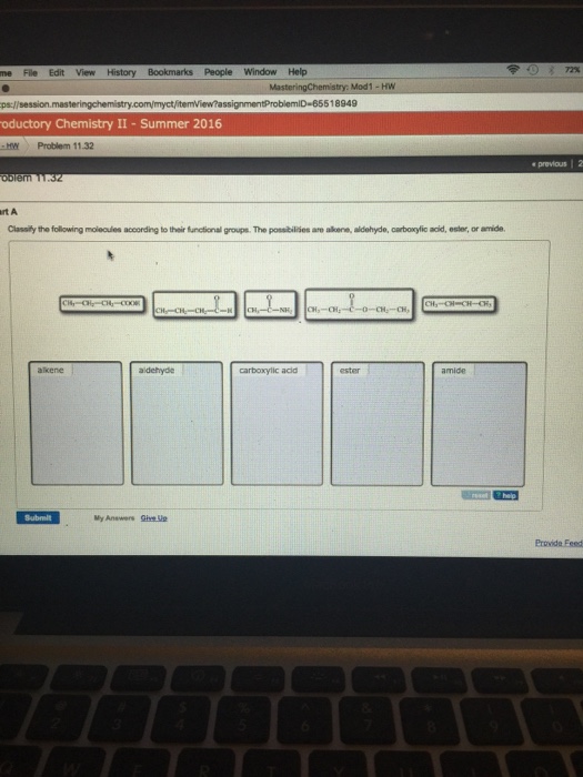 Solved Classify the following molecules according to their | Chegg.com