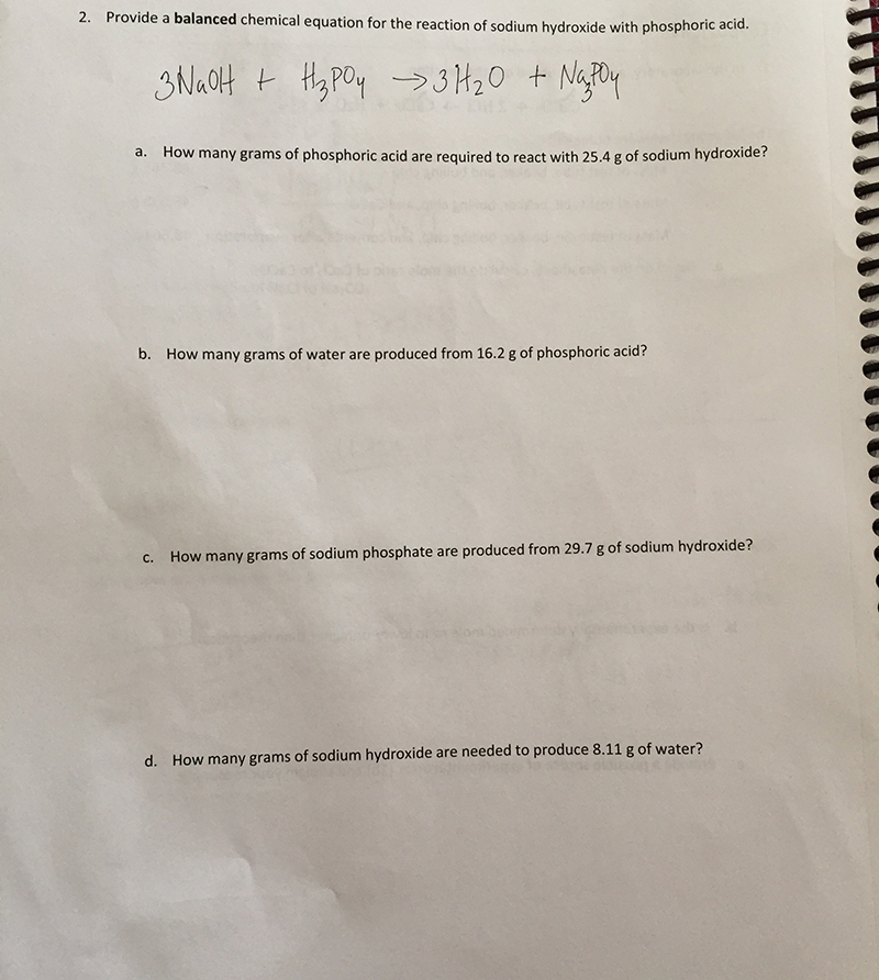 Phosphoric Acid Sodium Hydroxide