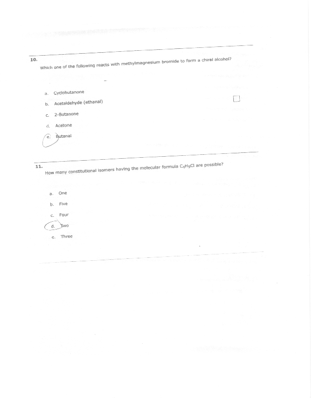 Solved Just checking if these answers are correct? | Chegg.com