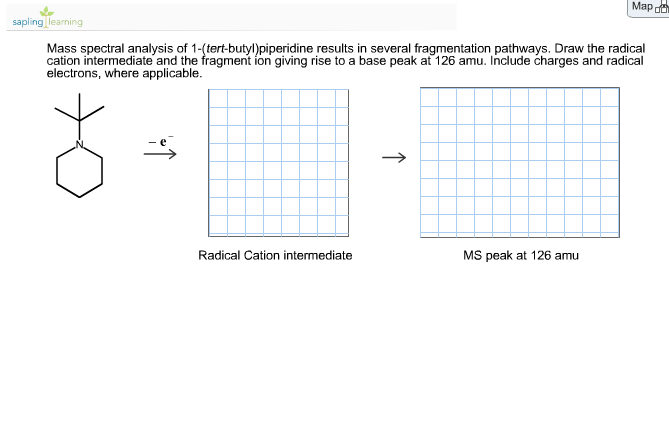 Solved Mass spectral analysis of 1-(tert-butyl)piperidine | Chegg.com Solved Mass spectral analysis of 1-(tert-butyl)piperidine | Chegg.com