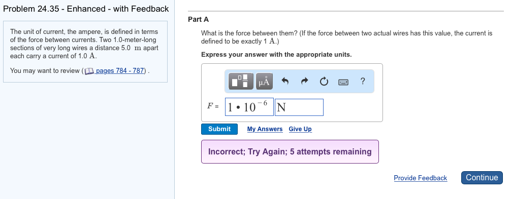 Solved Problem 24.35 - Enhanced with Feedback Part A The | Chegg.com