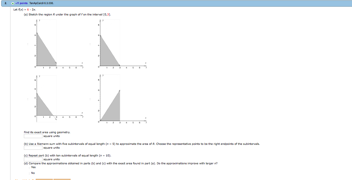 Solved Find an approximation a the area of the region R | Chegg.com