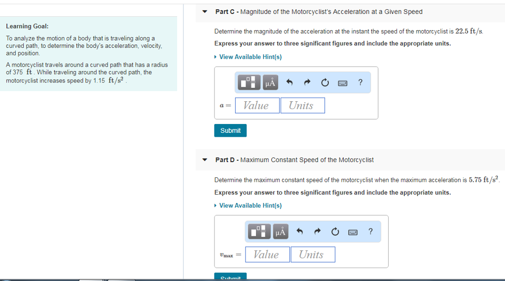 Solved Part A - Finding the time interval for the | Chegg.com