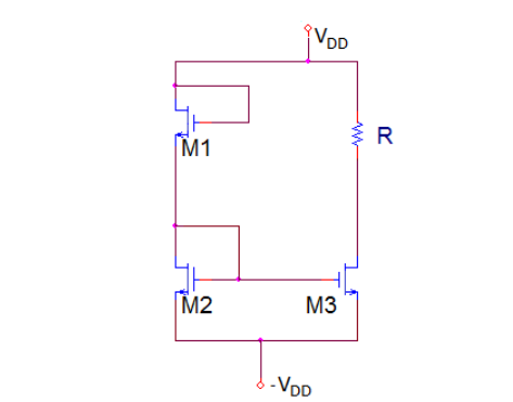 Solved DD R MI M1 M2 M3 o-vDD V | Chegg.com