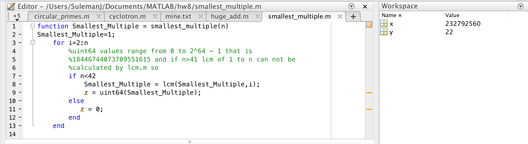 Solved Matlab Someone Helped Me Out With My Original Code