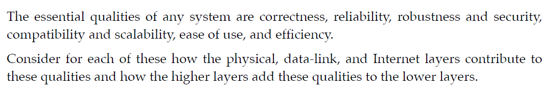 Solved The essential qualities of any system are | Chegg.com