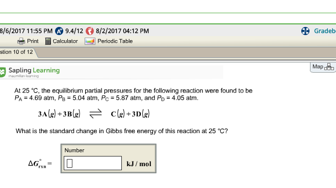 Solved: At 25 Degree C, The Equilibrium Partial Pressures ... | Chegg.com