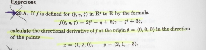 Solved If f is defined for (x, eta, zeta) in R^s to R by the | Chegg.com