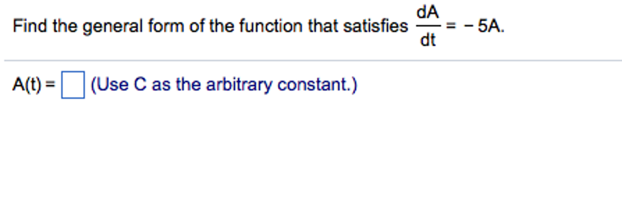 Solved Find the general form of the function that satisfies | Chegg.com Solved Find the general form of the function that satisfies | Chegg.com