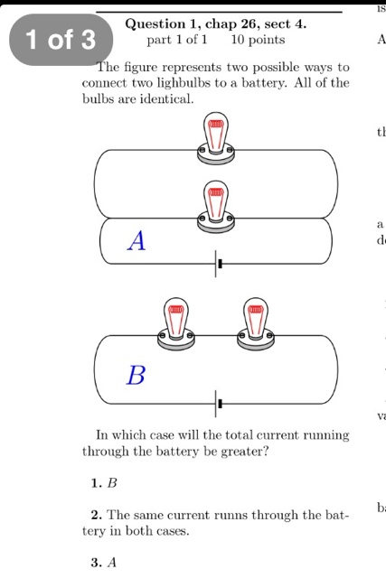 Solved The figure represents two possible ways to connect | Chegg.com