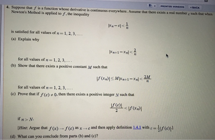 Solved Suppose that f is a function whose derivative is | Chegg.com