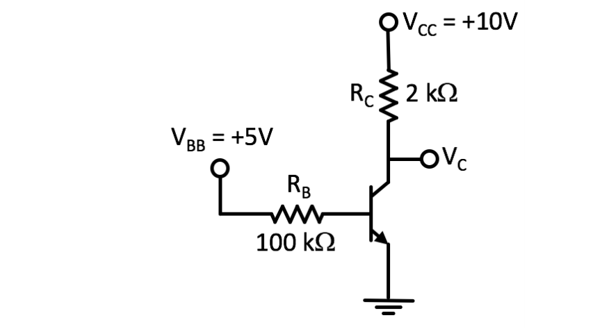 Solved 2. Find the voltages at the base and collector nodes, | Chegg.com