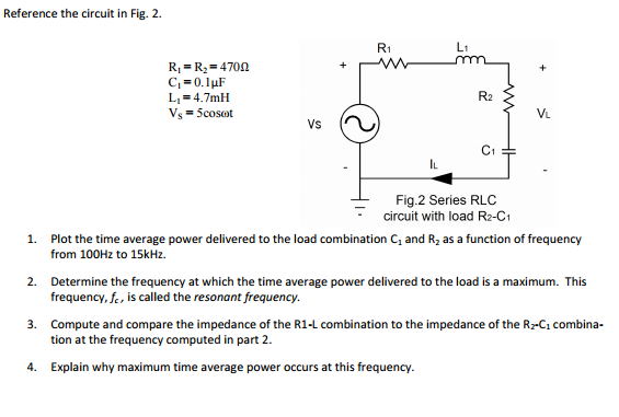 Solved Plot the power dissipated in the load resistance RL | Chegg.com
