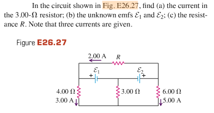 Solved In the circuit shown in Fig. 26.27. find (a) the | Chegg.com