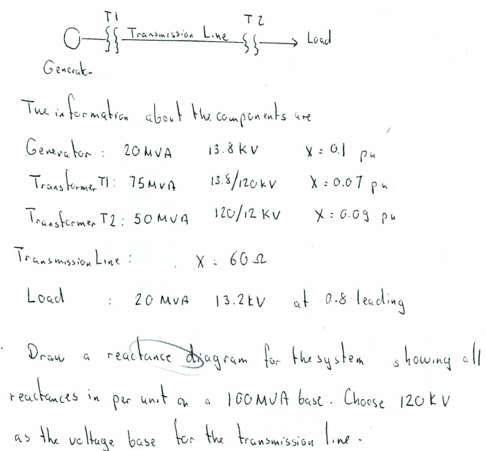 Solved Subject : Power System Analysis I answered this | Chegg.com