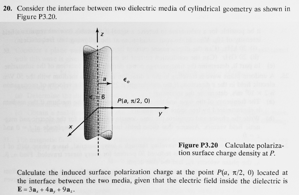 Solved Consider the interface between two dielectric media | Chegg.com