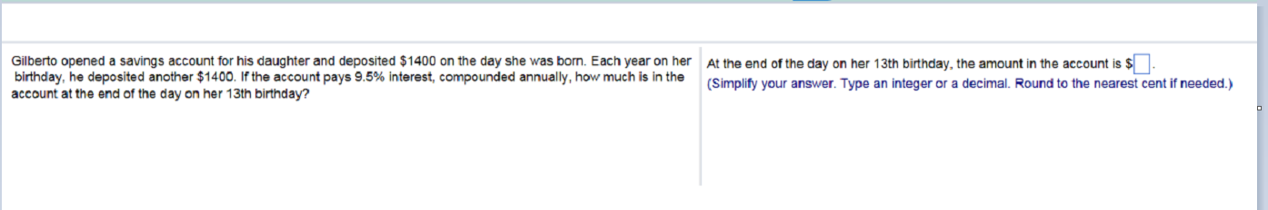 Solved Trying to find the answer with another 1400 added on | Chegg.com