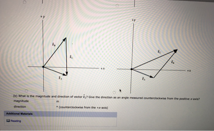 Solved My Notes Ask Your Teac Two position vectors lie in a | Chegg.com