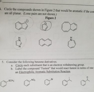 Solved Circle the compounds shown in Figure 2 that would be | Chegg.com