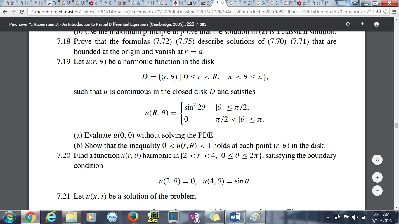 Solved Prove that the formulas (7.72)-(7.75) describe | Chegg.com