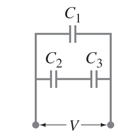 Solved In the figure (Figure 1), if C1=C2=2C3=27.2?F, how | Chegg.com