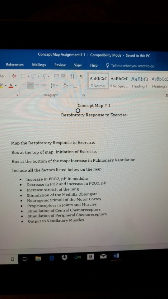 Solved Concept Map Assignment 1 Compatibility Mode Saved