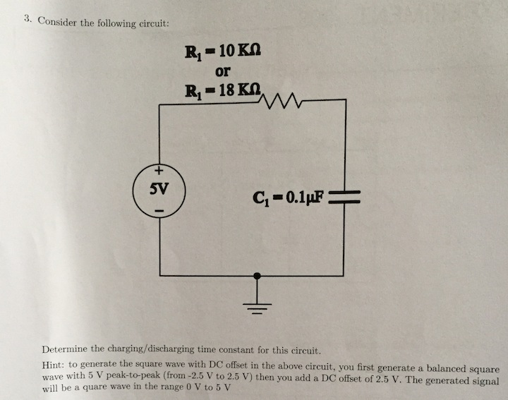 Solved Consider the following circuit: Complete the | Chegg.com