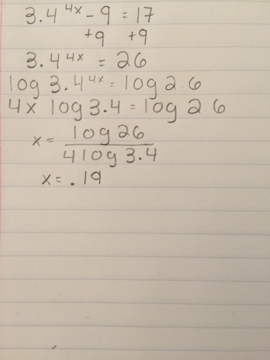 Solved What is wrong with this math problem? I thought I got | Chegg.com