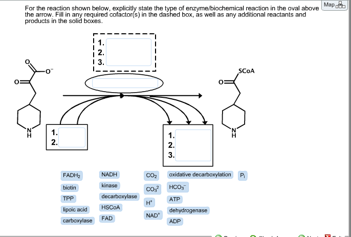 For the reaction shown below, explicitly state the | Chegg.com