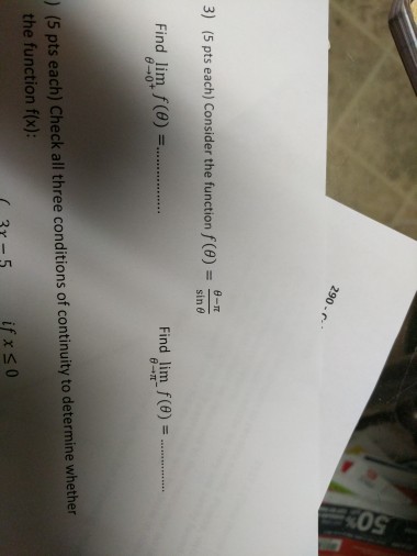 Solved Consider the function f(theta) = theta - pi/sin theta | Chegg.com
