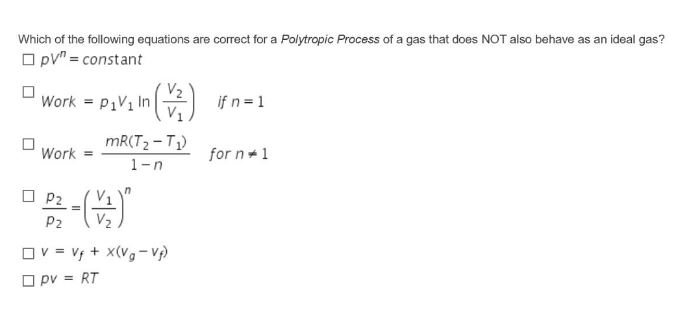 Solved Which of the following equations are correct for a | Chegg.com