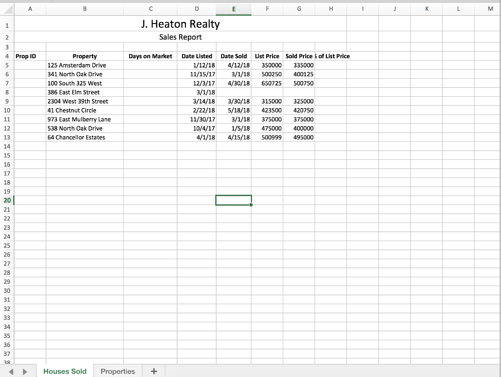 Office 2016- myitlab:grader-Instructions Excal | Chegg.com