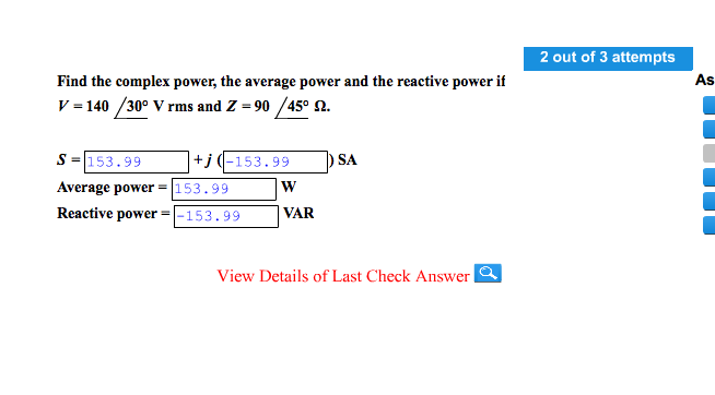 Solved Find the complex power, the average power and the | Chegg.com
