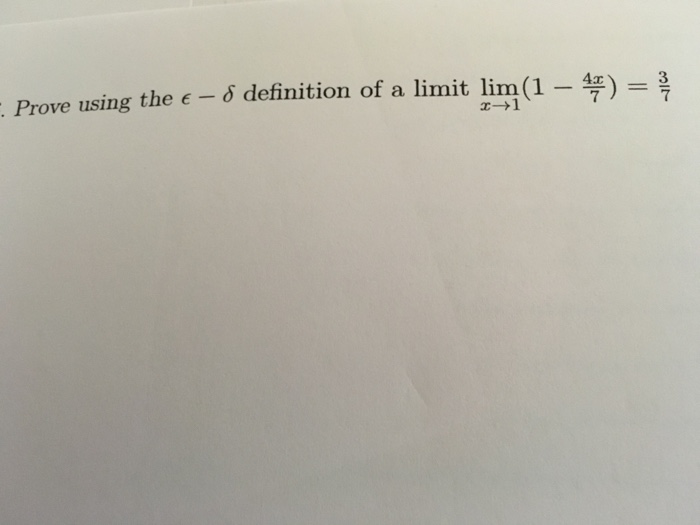 Solved Prove using the epsilon - partial differential of a | Chegg.com
