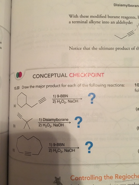 Solved Draw the major Product for each of the following | Chegg.com