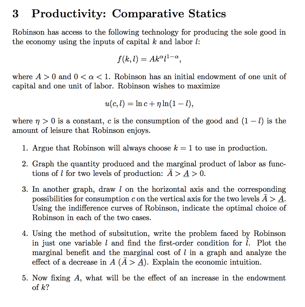 Robinson has access to the following technology for | Chegg.com
