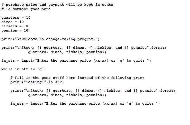 Solved Your program must meet the following specifications | Chegg.com