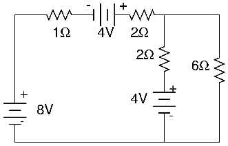 Solved: For The Circuit Shown Below, Find:the Current In E... | Chegg.com