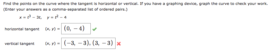 Solved Find the points on the curve where the tangent is | Chegg.com