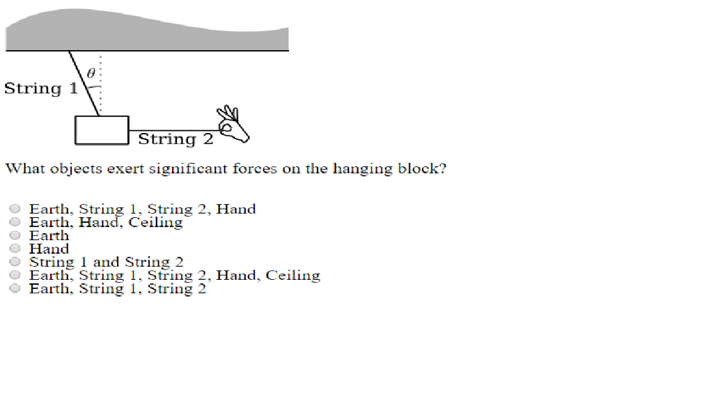 Solved What objects exert significant forces on the | Chegg.com