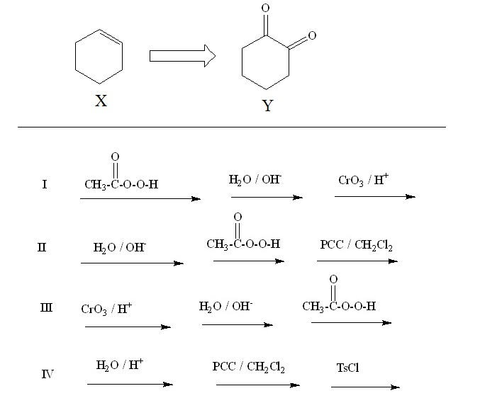 Solved Which of the following sequence of reactions will | Chegg.com