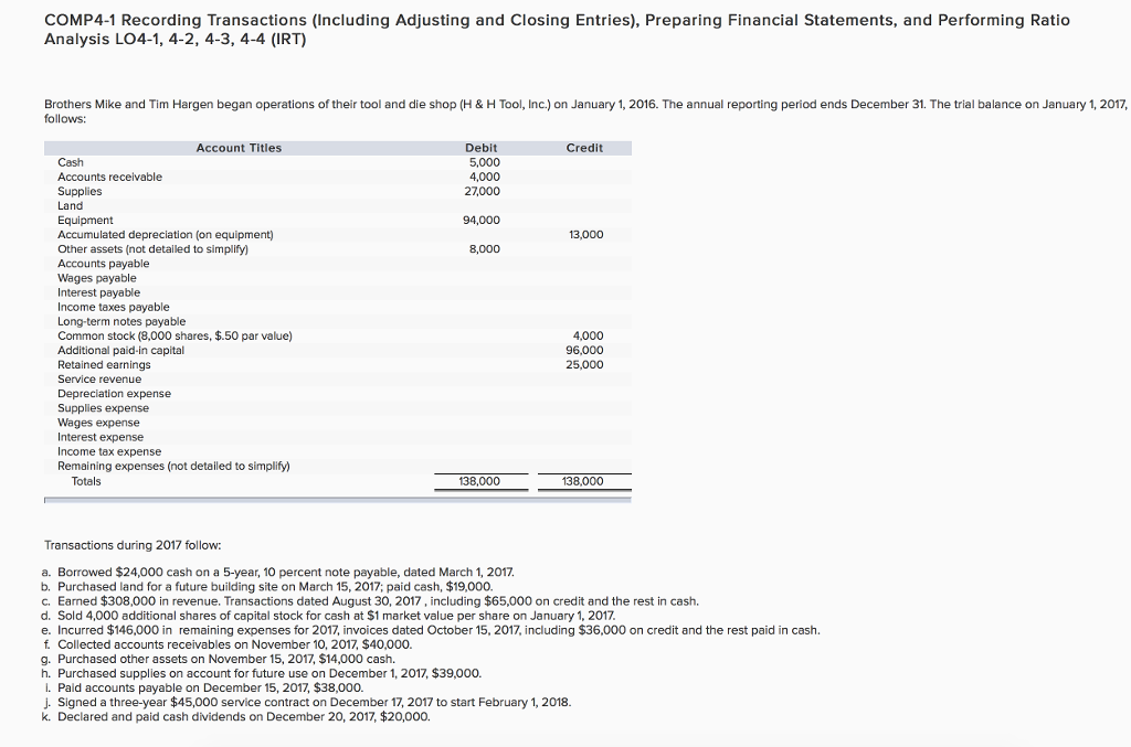 solved-comp4-1-recording-transactions-including-adjusting-chegg