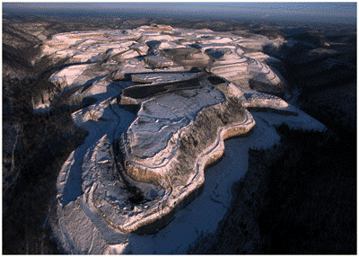 Surface Mining Before And After