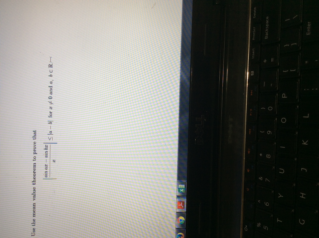 Solved Use the mean value theorem to prove that |sin ax - | Chegg.com