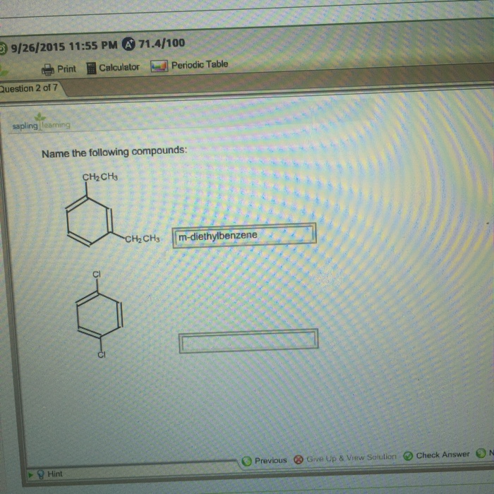 Solved name compounds | Chegg.com