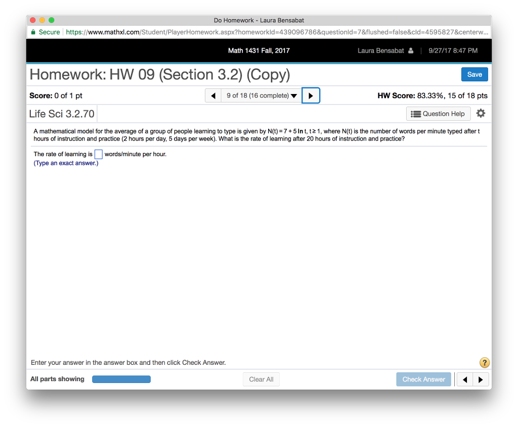 Solved Do Homework -Laura Bensabat 을 Secure | Chegg.com