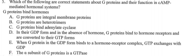 Solved Which of the following are correct statements about G | Chegg.com