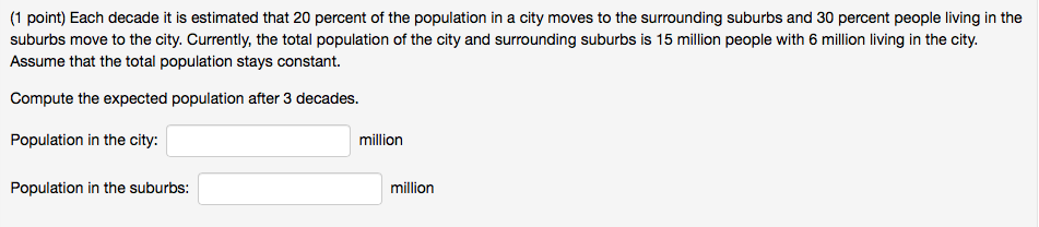 Solved Each decade it is estimated that 20 percent of the | Chegg.com