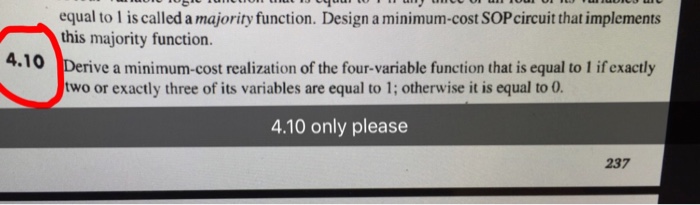 Solved Derive a minimum-cost realization of the | Chegg.com